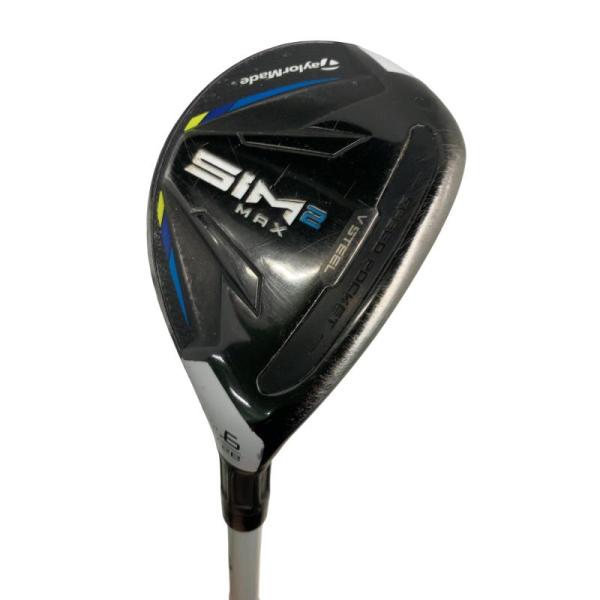 中古　Dランク　テーラーメイド　ＳＩＭ２　ＳＩＭ２　ＭＡＸ　Ｕ５　レディース　ユーティリティ　ＴＥＮＳＥＩ　ＢＬＵＥ　ＴＭ４０（ＳＩＭ２　ＵＴ） 　フレックスＬ ロフト角:25.00