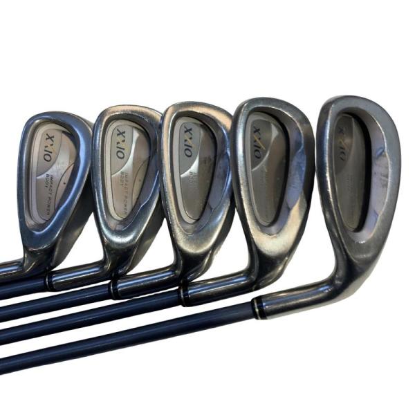 中古　Cランク　ダンロップ　ＸＸＩＯ　ＸＸＩＯ（２００４）　　７Ｓ　レディース（実本数：５本セット）　アイアンセット　ＸＸＩＯ　ＭＰ３００Ｌ 　フレックスＬ ロフト角:32.00