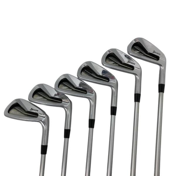 中古　Cランク　ダンロップ　ＳＲＩＸＯＮ　ＳＲＩＸＯＮ　Ｚ５４５　　６Ｓ（実本数：６本セット）　アイアンセット　リシャフト 　フレックスその他 ロフト角:24.00
