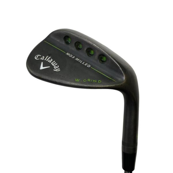 中古　Dランク　キャロウェイ　ＭＤ　ＭＤ　３　マットブラック　５６°／１２°Ｗ　ウェッジ　ＮＳ　ＰＲＯ　ＭＯＤＵＳ３　ＴＯＵＲ１２０ 　フレックスＳ ロフト角:56.00