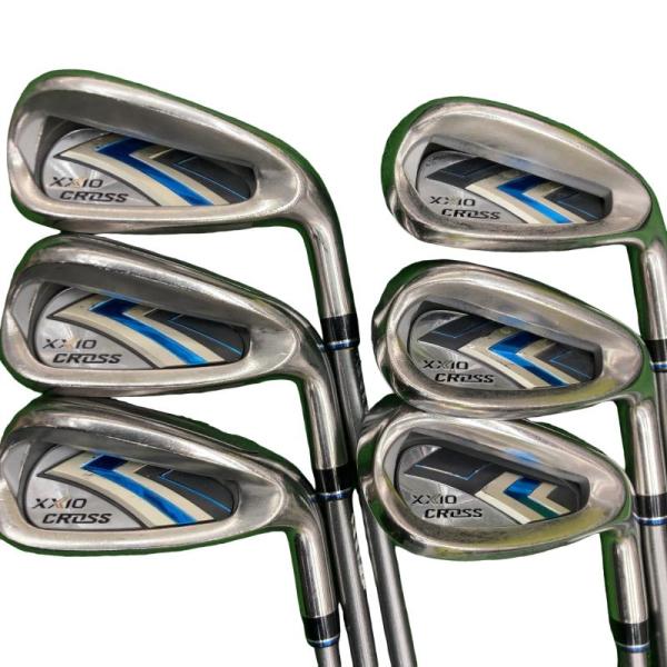 中古　Cランク　ダンロップ　ＸＸＩＯ　ＸＸＩＯ　ＣＲＯＳＳ（２０２１）　７Ｓ（実本数：６本セット）　アイアンセット　ＸＸＩＯ　ＭＨ２０００ 　フレックスＲ ロフト角:25.00
