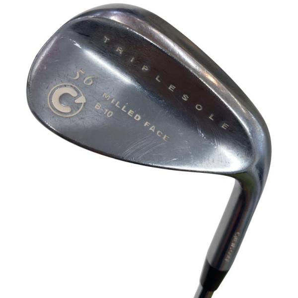 中古　Cランク　クルーズ　Ｃｒｅｗｓ　Ｃｒｅｗｓ　ＴＲＩＰＬＥ　ＳＯＬＥ　ＭＩＬＬＥＤ　ＦＡＣＥ　５６°／１０°　ウェッジ　Ｄｙｎａｍｉｃ　Ｇｏｌｄ 　フレックスＳ ロフト角:56.00