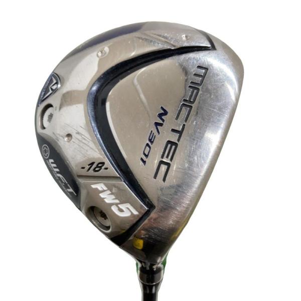 中古　Cランク　マグレガー　ＭＡＣＴＥＣ　ＭＡＣＴＥＣ　ＮＶ３０１　５Ｗ　フェアウェイウッド　ＮＶ−３０１Ｆ 　フレックスＲ ロフト角:18.00