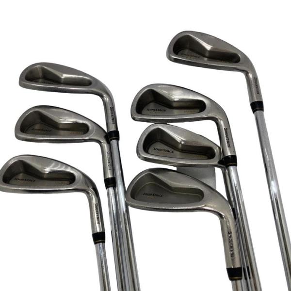 中古　Cランク　ブリヂストン　ＴＯＵＲＳＴＡＧＥ　ＴＯＵＲＳＴＡＧＥ　Ｖ３０１　　８Ｓ（実本数：７本セット）　アイアンセット　ＮＳ　ＰＲＯ　９５０ＧＨ 　フレックスＳ ロフト角:25.00