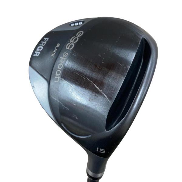 中古　Dランク　プロギア　ｅｇｇ　ｅｇｇ　ｓｐｏｏｎ　ＢＬＡＣＫ　１５°　フェアウェイウッド　Ｄｉａｍａｎａ　ＦＯＲ　ＰＲＧＲ（２０２１　ＦＷ） 　フレックスＳ ロフト角:15.00