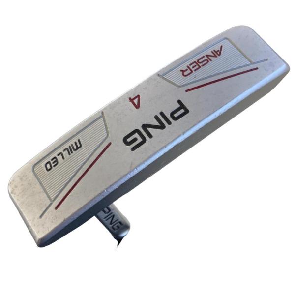 中古　Cランク　ピン　ＡＮＳＥＲ（２０１１）　ＡＮＳＥＲ　４（２０１１）　３３．０インチ　パター　スチール 　フレックスその他 ロフト角:0.00