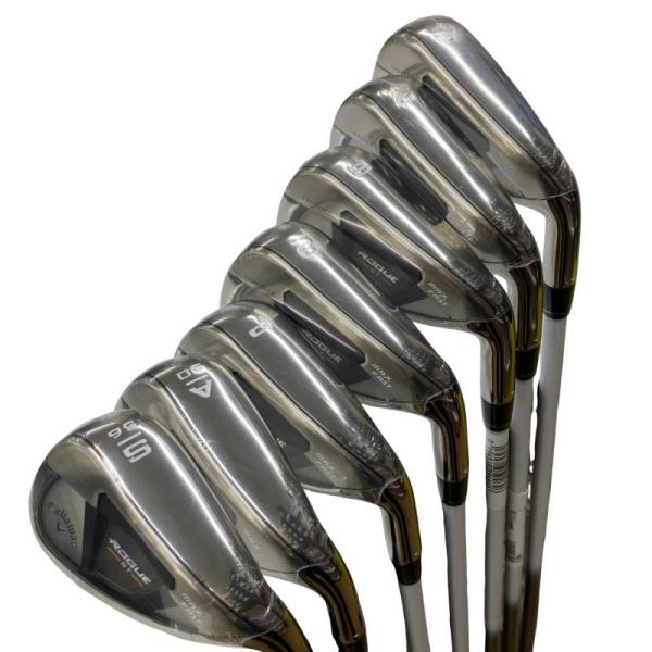 中古　Nランク　キャロウェイ　ＲＯＧＵＥ　ＳＴ　ＲＯＧＵＥ　ＳＴ　ＭＡＸ　ＦＡＳＴ　７Ｓ　レディース（実本数：７本セット）　アイアンセット　ＥＬＤＩＯ　４０　ｆｏｒ　ＣＷ（ＲＯＧＵＥ　ＳＴ　ＩＲ） 　フレックスＬ ロフト角:30.00