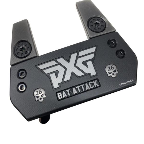 中古　Cランク　ＰＸＧ　ＢＡＴＴＬＥ　ＲＥＡＤＹ　ＢＡＴＴＬＥ　ＲＥＡＤＹ　ＢＡＴ　ＡＴＴＡＣＫ（スラント）　パター　スチール 　フレックスその他 ロフト角:3.00