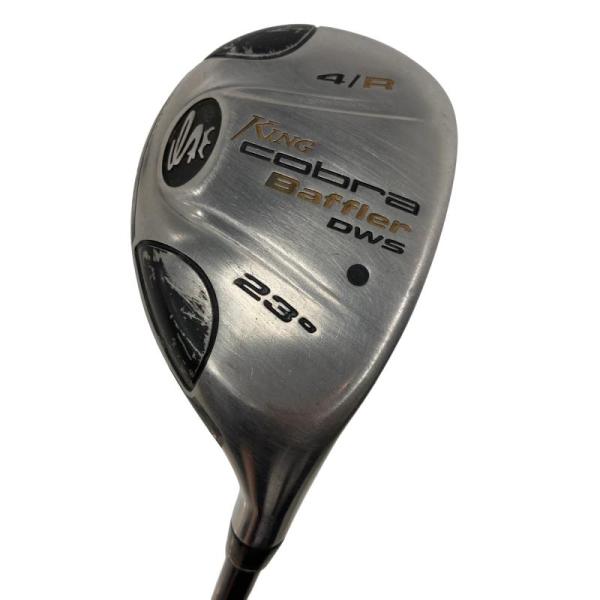 中古　Dランク　コブラ　ＫＩＮＧ　ｃｏｂｒａ　ＫＩＮＧ　ｃｏｂｒａ　Ｂａｆｆｌｅｒ　ＤＷＳ（２００８）　４／Ｒ　ユーティリティ　Ｃｏｂｒａ　ＡＬＤＩＬＡ　ＶＳ　ＰＲＯＴＯ−ＨＬ　６１ 　フレックスＲ ロフト角:23.00