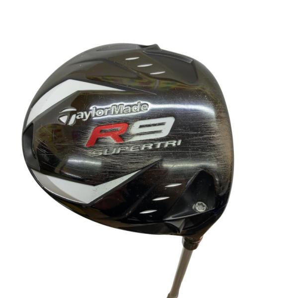 中古　Cランク　テーラーメイド　Ｒ９　Ｒ９　ＳＵＰＥＲ　ＴＲＩ　　９．５°　ドライバー　ＦＵＢＵＫＩ　α　６０ 　フレックスＳ ロフト角:9.50