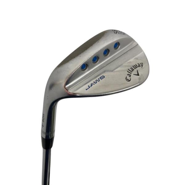 中古　Dランク　キャロウェイ　ＭＤ　ＭＤ　５　ＪＡＷＳ　クロム　５８°／１２°Ｘ　レフティ　ウェッジ　Ｄｙｎａｍｉｃ　Ｇｏｌｄ 　フレックスＳ ロフト角:58.00