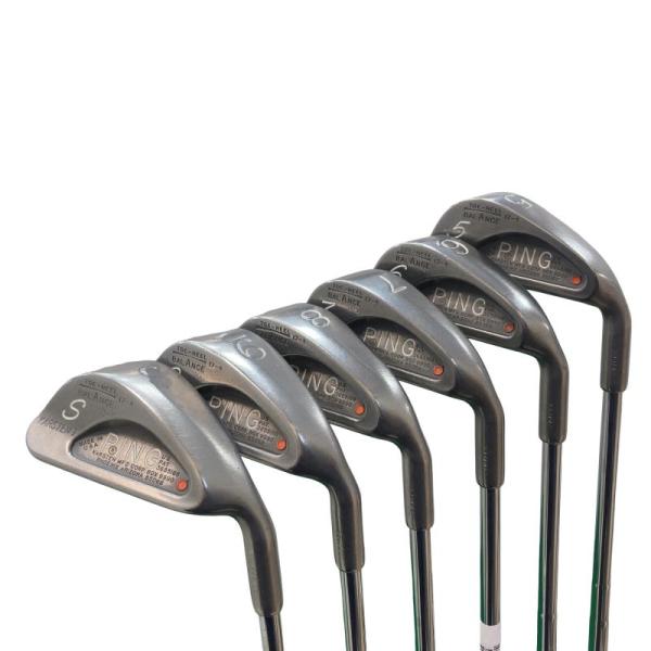 中古　Cランク　ピン　ＫＡＲＳＴＥＮ　ＫＡＲＳＴＥＮ　Ｉ　　９Ｓ（実本数：６本セット）　アイアンセット　スチール 　フレックスＵＮＩ ロフト角:29.00