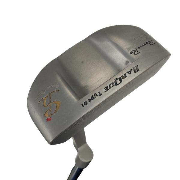 中古　Cランク　ＲｏｍａＲｏ　ＲｏｍａＲｏ　ＲｏｍａＲｏ　ＢＡＲＱＵＥ　Ｔｙｐｅ０１　３４インチ　パター　スチール 　フレックスその他 ロフト角:4.00