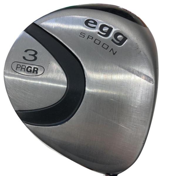 中古　Cランク　プロギア　ｅｇｇ　ｅｇｇ　ＰＸ−０３Ｄ　ＳＰＯＯＮ　３Ｗ（１５°）　フェアウェイウッド　ｅｇｇオリジナルカーボン 　フレックスＳＲ ロフト角:15.00