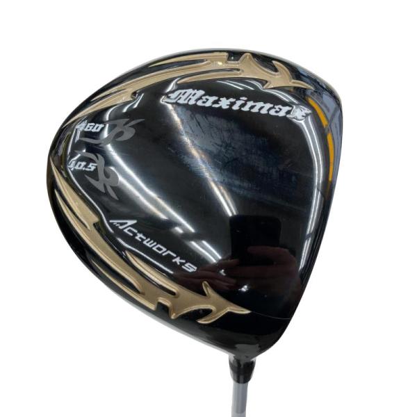 中古　Cランク　ワークスゴルフ　Ａｃｔｗｏｒｋｓ　Ａｃｔｗｏｒｋｓ　ＭＡＸＩＭＡＸ　１０．５°　ドライバー　リシャフト 　フレックスその他 ロフト角:10.50