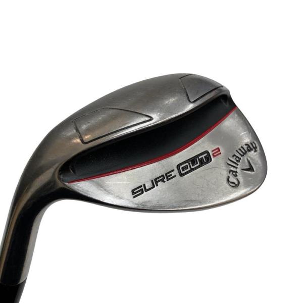 中古　Cランク　キャロウェイ　ＳＵＲＥ　ＯＵＴ　ＳＵＲＥ　ＯＵＴ　２　５８°　レディース　ウェッジ　ＭＣＩ　ＷＧ４　シルバー 　フレックスその他 ロフト角:58.00