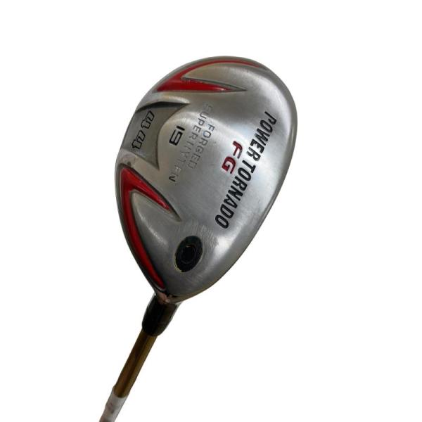 中古　Cランク　キャスコ　ＰＯＷＥＲ　ＴＯＲＮＡＤＯ　ＰＯＷＥＲ　ＴＯＲＮＡＤＯ　ＦＧ　４４（１９°）　ユーティリティ　リシャフト 　フレックスその他 ロフト角:19.00