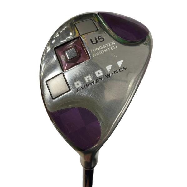中古　Cランク　ダイワ（グローブライド）　ＯＮＯＦＦ　ＯＮＯＦＦ　ＦＡＩＲＷＡＹ　ＷＩＮＧＳ（２０１４）　Ｕ５　レディース　ユーティリティ　ＳＭＯＯＴＨ　ＫＩＣＫ　ＬＰ−４１４Ｕ 　フレックスＬ ロフト角:24.00