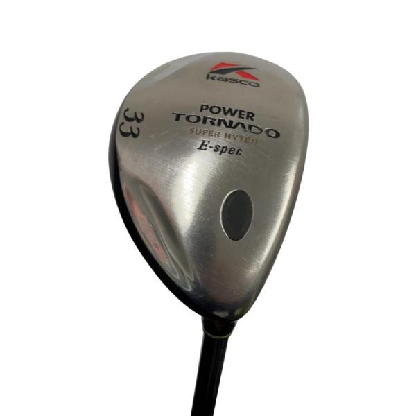 中古　Cランク　キャスコ　ＰＯＷＥＲ　ＴＯＲＮＡＤＯ　ＰＯＷＥＲ　ＴＯＲＮＡＤＯ　Ｅ−Ｓｐｅｃ　３３　ユーティリティ　ＰＯＷＥＲ　ＴＯＲＮＡＤＯ　Ｅ−Ｓｐｅｃ 　フレックスＲ ロフト角:16.00