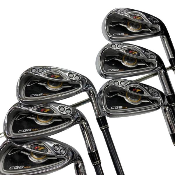 中古　Cランク　テーラーメイド　ｒ７　ｒ７　ＣＧＢ　ＭＡＸ（２００８）　　６Ｓ（実本数：６本セット）　アイアンセット　ＲＥ−ＡＸ　ＳＵＰＥＲＦＡＳＴ　ＣＧＢ　ＭＡＸ（アイアン） 　フレックスＲ ロフト角:23.00