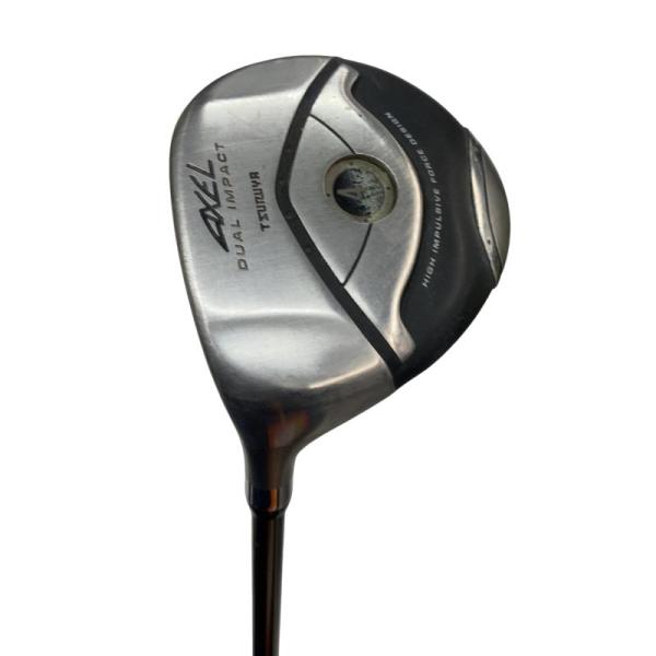 中古　Cランク　つるや　ＡＸＥＬ　ＡＸＥＬ　ＤＵＡＬ　ＩＭＰＡＣＴ　ＨＭ（２００７）　４Ｗ　フェアウェイウッド　ＡＸＥＬ　ＤＵＡＬ　ＩＭＰＡＣＴ　ＨＭ 　フレックスＲ ロフト角:17.00