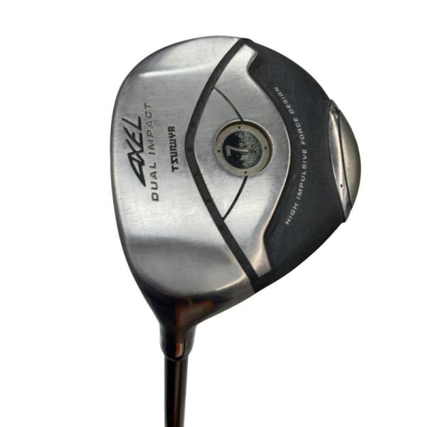 中古　Cランク　つるや　ＡＸＥＬ　ＡＸＥＬ　ＤＵＡＬ　ＩＭＰＡＣＴ　ＨＭ（２００７）　７Ｗ　フェアウェイウッド　ＡＸＥＬ　ＤＵＡＬ　ＩＭＰＡＣＴ　ＨＭ 　フレックスＲ ロフト角:21.00