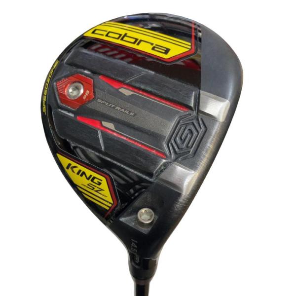 中古　Cランク　コブラ　ＫＩＮＧ　ＫＩＮＧ　ＳＰＥＥＤＺＯＮＥ　３Ｗ（イエロー）　フェアウェイウッド　Ｓｐｅｅｄｅｒ　ＥＶＯＬＵＴＩＯＮ　ｆｏｒ　ＳＺ（ＦＷ） 　フレックスＲ ロフト角:14.50