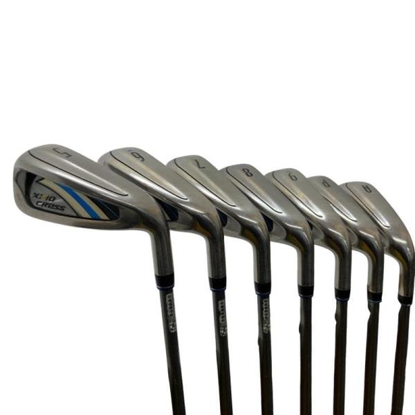 中古　Cランク　ダンロップ　ＸＸＩＯ　ＸＸＩＯ　ＣＲＯＳＳ（２０２１）　７Ｓ（実本数：７本セット）　アイアンセット　ＸＸＩＯ　ＭＨ２０００ 　フレックスＳ ロフト角:25.00