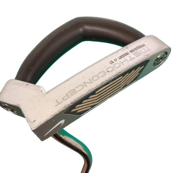 中古　Cランク　ナイキ　ＭＥＴＨＯＤ　ＣＯＮＣＥＰＴ　ＭＥＴＨＯＤ　ＣＯＮＣＥＰＴ　Ｃ１（シルバー／ブラック）　３４インチ　パター　スチール 　フレックスその他 ロフト角:2.00