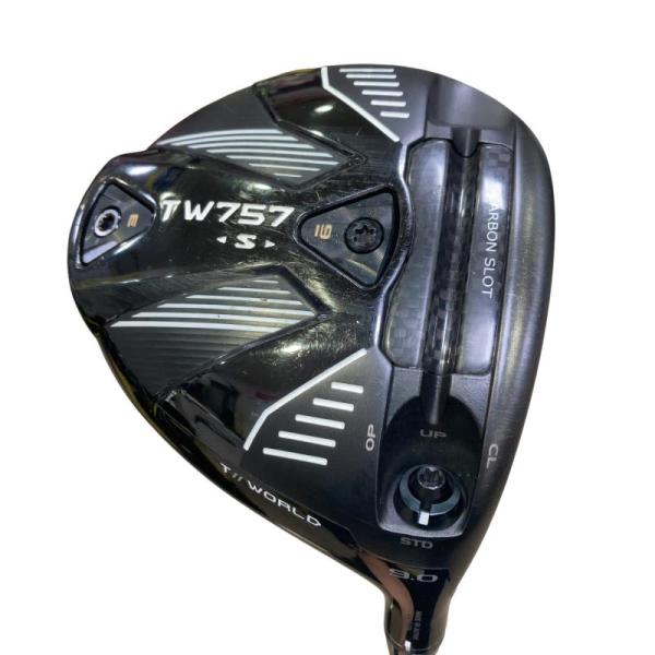 中古　Cランク　本間ゴルフ　ＴＯＵＲ　ＷＯＲＬＤ　ＴＯＵＲ　ＷＯＲＬＤ　ＴＷ７５７　Ｓ　　９°　ドライバー　ＶＩＺＡＲＤ　ＦＺ−６ 　フレックスＳ ロフト角:9.00