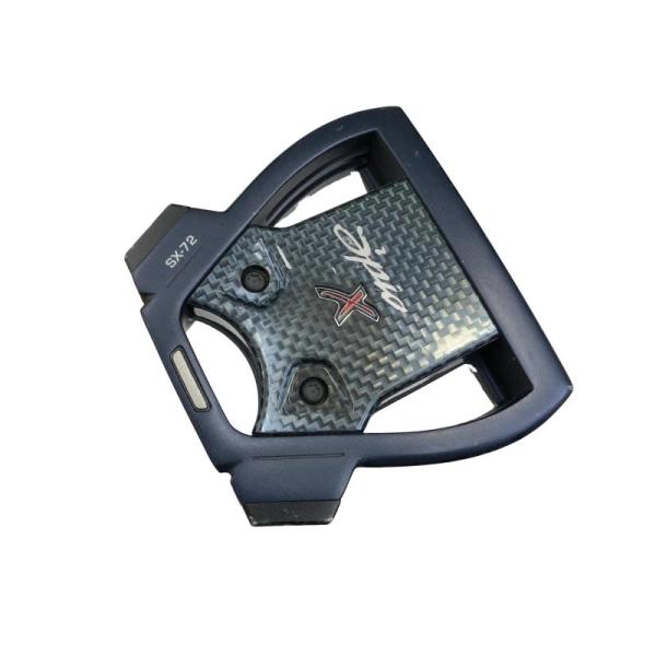 中古　Dランク　テーラーメイド　Ｓｐｉｄｅｒ　Ｘ　Ｓｐｉｄｅｒ　Ｘ　ＢＬＵＥ／ＷＨＩＴＥ　シングルベンド　３４インチ　パター　スチール（ブラック） 　フレックスその他 ロフト角:3.00