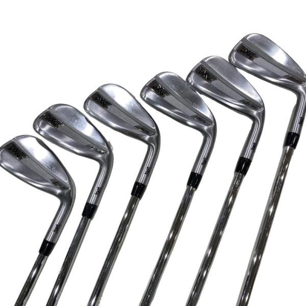 中古　Cランク　ＰＸＧ　ＰＸＧ　ＰＸＧ　０２１１ＣＯＲ２　　６Ｓ（実本数：６本セット）　アイアンセット　純正特注シャフト 　フレックスＳ ロフト角:24.00