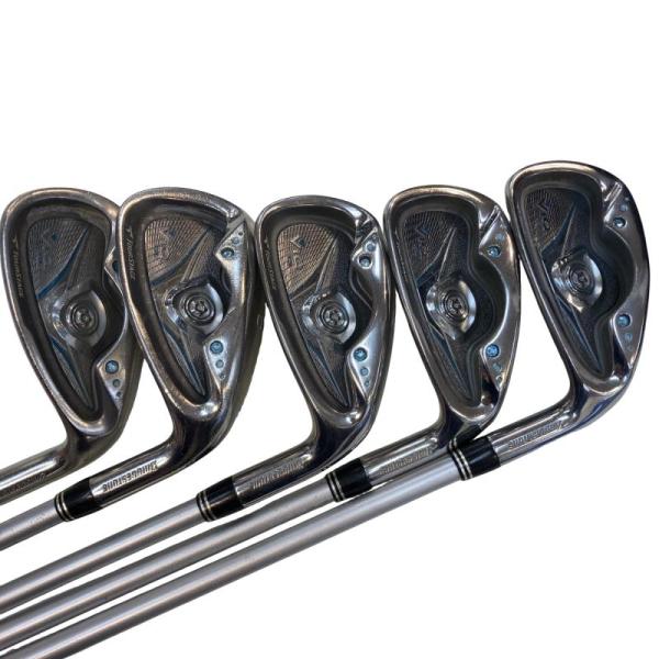 中古　Cランク　ブリヂストン　ＴＯＵＲＳＴＡＧＥ　ＴＯＵＲＳＴＡＧＥ　ＶｉＱ　ＣＬ（２０１０）　５Ｓ　（アクアブルー）（実本数：５本セット）　アイアンセット　ＶＴ−４０ｉ 　フレックスＬ ロフト角:31.00