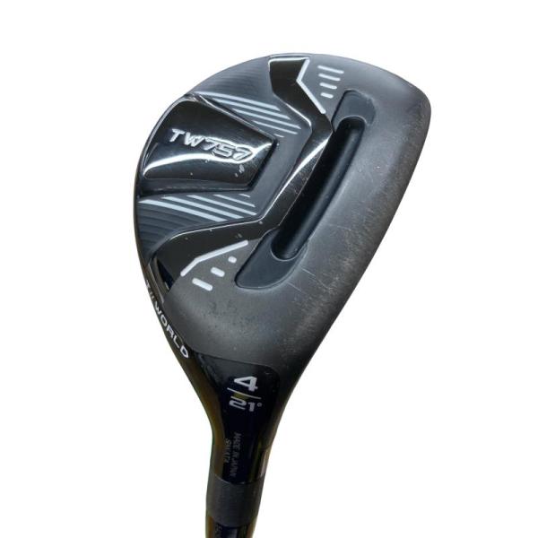 中古　Cランク　本間ゴルフ　ＴＯＵＲ　ＷＯＲＬＤ　ＴＯＵＲ　ＷＯＲＬＤ　ＴＷ７５７　Ｕ４　ユーティリティ　ＶＩＺＡＲＤ　ＴＨ　７ 　フレックスその他 ロフト角:21.00
