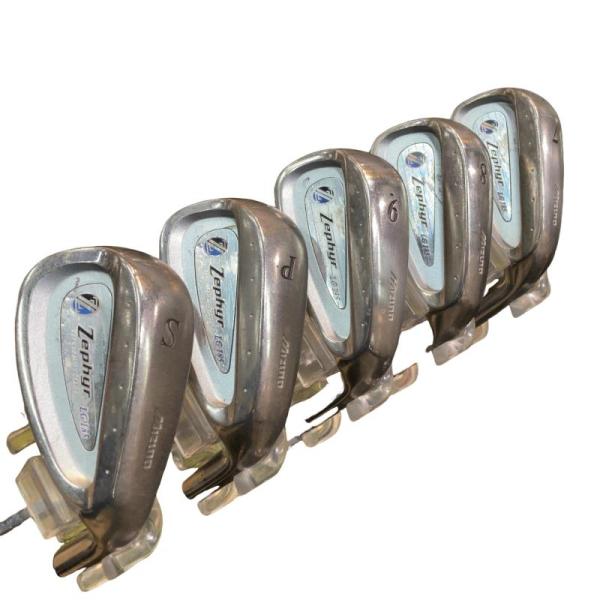 中古　Cランク　ミズノ　ＺＥＰＨＹＲ　ＺＥＰＨＹＲ（２００９）　５Ｓ　レディース（実本数：５本セット）　アイアンセット　ＺＥＰＨＹＲ　オリジナル 　フレックスＬ ロフト角:34.00