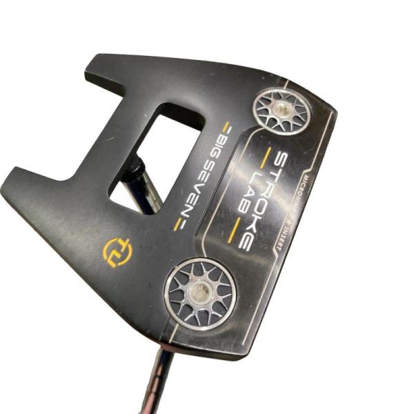 中古　Cランク　オデッセイ　ＳＴＲＯＫＥ　ＬＡＢ　ＢＬＡＣＫ　ＳＴＲＯＫＥ　ＬＡＢ　ＢＬＡＣＫ　ＢＩＧ　ＳＥＶＥＮ　ＴＵ　３４インチ　パター　ＳＴＲＯＫＥ　ＬＡＢ　ＢＬＡＣＫ 　フレックスその他 ロフト角:0.00