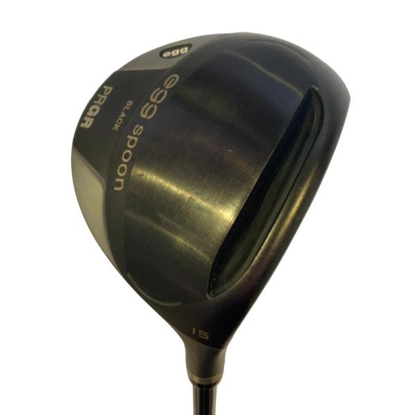 中古　Cランク　プロギア　ｅｇｇ　ｅｇｇ　ｓｐｏｏｎ　ＢＬＡＣＫ　１５°　フェアウェイウッド　Ｄｉａｍａｎａ　ＦＯＲ　ＰＲＧＲ（２０２１　ＦＷ） 　フレックスＳ ロフト角:15.00