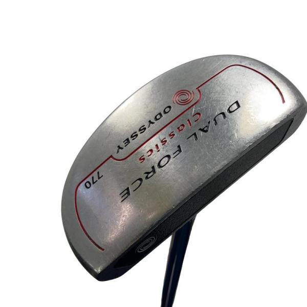中古　Cランク　オデッセイ　ＤＵＡＬ　ＦＯＲＣＥ　Ｃｌａｓｓｉｃｓ　ＤＵＡＬ　ＦＯＲＣＥ　Ｃｌａｓｓｉｃｓ　７７０　３３インチ　パター　スチール 　フレックスその他 ロフト角:3.00