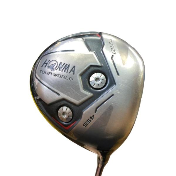 中古　Cランク　本間ゴルフ　ＴＯＵＲ　ＷＯＲＬＤ　ＴＯＵＲ　ＷＯＲＬＤ　ＴＷ７２７　４５５　１０．５°　ドライバー　ＶＩＺＡＲＤ　ＹＺ７５ 　フレックスＳ ロフト角:10.50