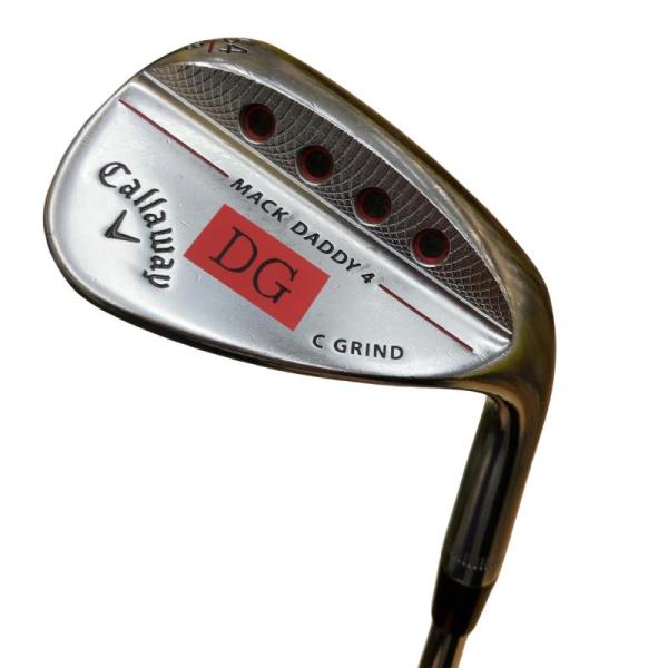 中古　Dランク　キャロウェイ　ＭＡＣＫ　ＤＡＤＤＹ　ＭＡＣＫ　ＤＡＤＤＹ　４　クロムメッキ　５４°／０８°Ｃ　ウェッジ　Ｄｙｎａｍｉｃ　Ｇｏｌｄ 　フレックスＳ ロフト角:54.00