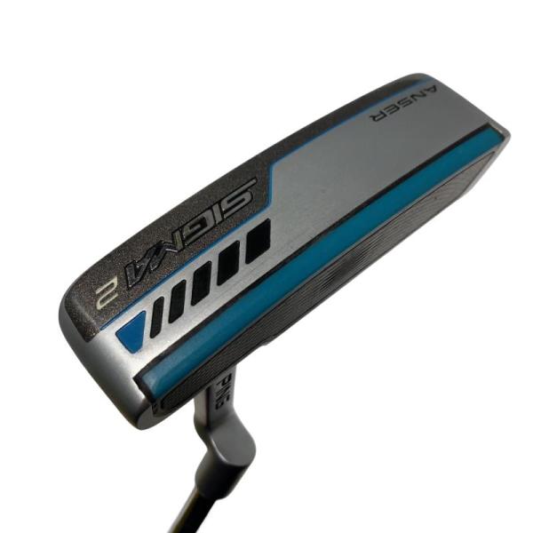 中古　Cランク　ピン　ＳＩＧＭＡ　２　ＳＩＧＭＡ　２　ＡＮＳＥＲ　プラチナム　３４インチ（ＰＰ５８）　パター　スチール 　フレックスその他 ロフト角:3.00