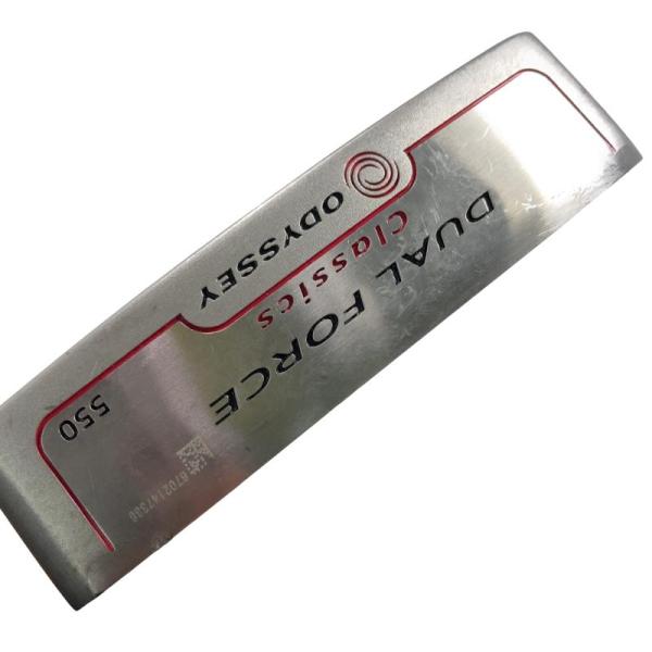 中古　Cランク　オデッセイ　ＤＵＡＬ　ＦＯＲＣＥ　Ｃｌａｓｓｉｃｓ　ＤＵＡＬ　ＦＯＲＣＥ　Ｃｌａｓｓｉｃｓ　５５０　３４インチ　パター　スチール 　フレックスその他 ロフト角:3.00