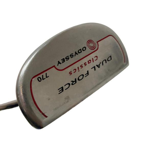 中古　Dランク　オデッセイ　ＤＵＡＬ　ＦＯＲＣＥ　Ｃｌａｓｓｉｃｓ　ＤＵＡＬ　ＦＯＲＣＥ　Ｃｌａｓｓｉｃｓ　７７０　３３インチ　パター　スチール 　フレックスその他 ロフト角:3.00