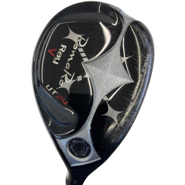 中古　Cランク　ＲｏｍａＲｏ　ＲｏｍａＲｏ　ＲｏｍａＲｏ　Ｒａｙ　Ｖ　Ｖ１　ＵＴ　２４°　ユーティリティ　リシャフト 　フレックスその他 ロフト角:24.00