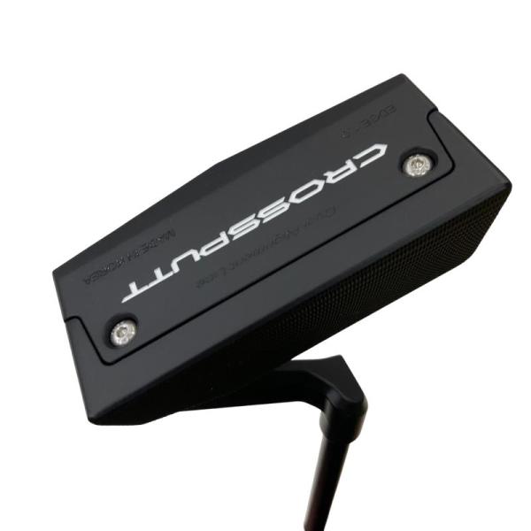 中古　Bランク　ＣＲＯＳＳＰＵＴＴ　ＣＲＯＳＳＰＵＴＴ　ＣＲＯＳＳＰＵＴＴ　Ｅｄｇｅ１．０（ブラック）　３４インチ　パター　スチール 　フレックスその他 ロフト角:3.00