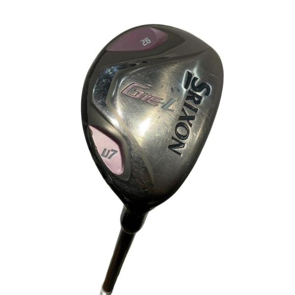 中古　Dランク　ダンロップ　ＳＲＩＸＯＮ　ＳＲＩＸＯＮ　ＧｉＥ−Ｌ　Ｕ７　レディース　ユーティリティ　ＳＶ−３０１９Ｊ（ウッド） 　フレックスＬ ロフト角:26.00