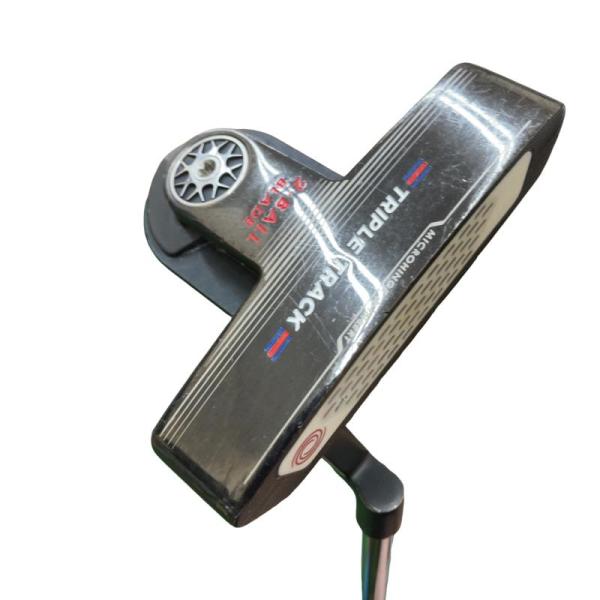 中古　Dランク　オデッセイ　ＴＲＩＰＬＥ　ＴＲＡＣＫ　ＴＲＩＰＬＥ　ＴＲＡＣＫ　２−ＢＡＬＬ　ＢＬＡＤＥ　３４インチ　パター　ＳＴＲＯＫＥ　ＬＡＢ　ＢＬＡＣＫ 　フレックスその他 ロフト角:3.00