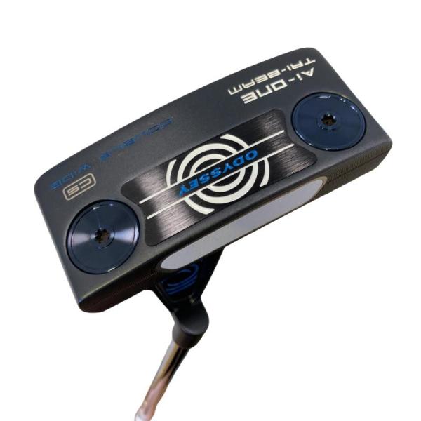中古　Cランク　オデッセイ　Ａｉ−ＯＮＥ　ＴＲＩ−ＢＥＡＭ　Ａｉ−ＯＮＥ　ＴＲＩ−ＢＥＡＭ　ＤＯＵＢＬＥ　ＷＩＤＥ　ＣＳ　３３インチ　パター　ＳＴＲＯＫＥ　ＬＡＢ　９０　スチール 　フレックスその他 ロフト角:0.00