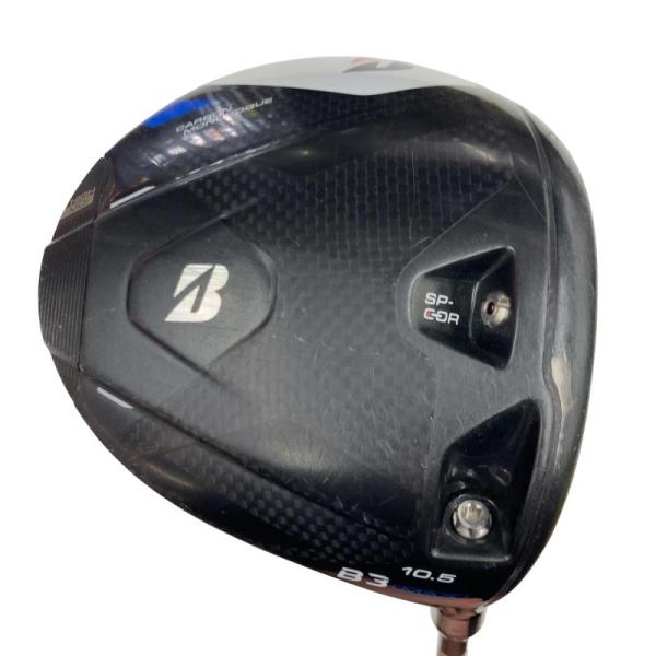 中古　Cランク　ブリヂストン　ＢＲＩＤＧＥＳＴＯＮＥ　ＢＲＩＤＧＥＳＴＯＮＥ　Ｂ３　ＭＡＸ　１０．５°　ドライバー　ＶＡＮＱＵＩＳＨ　ＢＳ４０　ｆｏｒ　ＭＡＸ（ＤＲ） 　フレックスＳＲ ロフト角:10.50