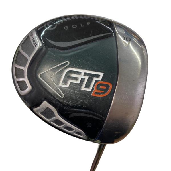 中古　Dランク　キャロウェイ　ＦＴ　ＦＴ−９　ＮＥＵＴＲＡＬ　１０°　ＵＳＡ　ドライバー　Ｆｕｊｉｋｕｒａ　ＺＣＯＭ 　フレックスＲ ロフト角:10.00